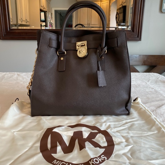 MICHAEL Michael Kors | Bags | Michael Michael Kors Hamilton Large Tote ...